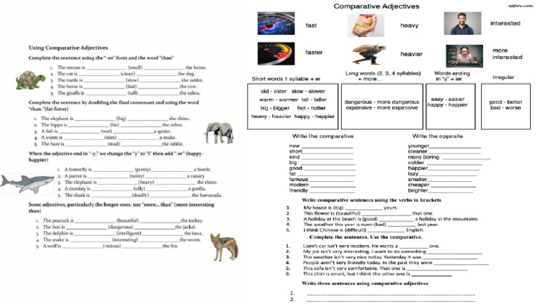 Adjetivos Descriptivos | PDF