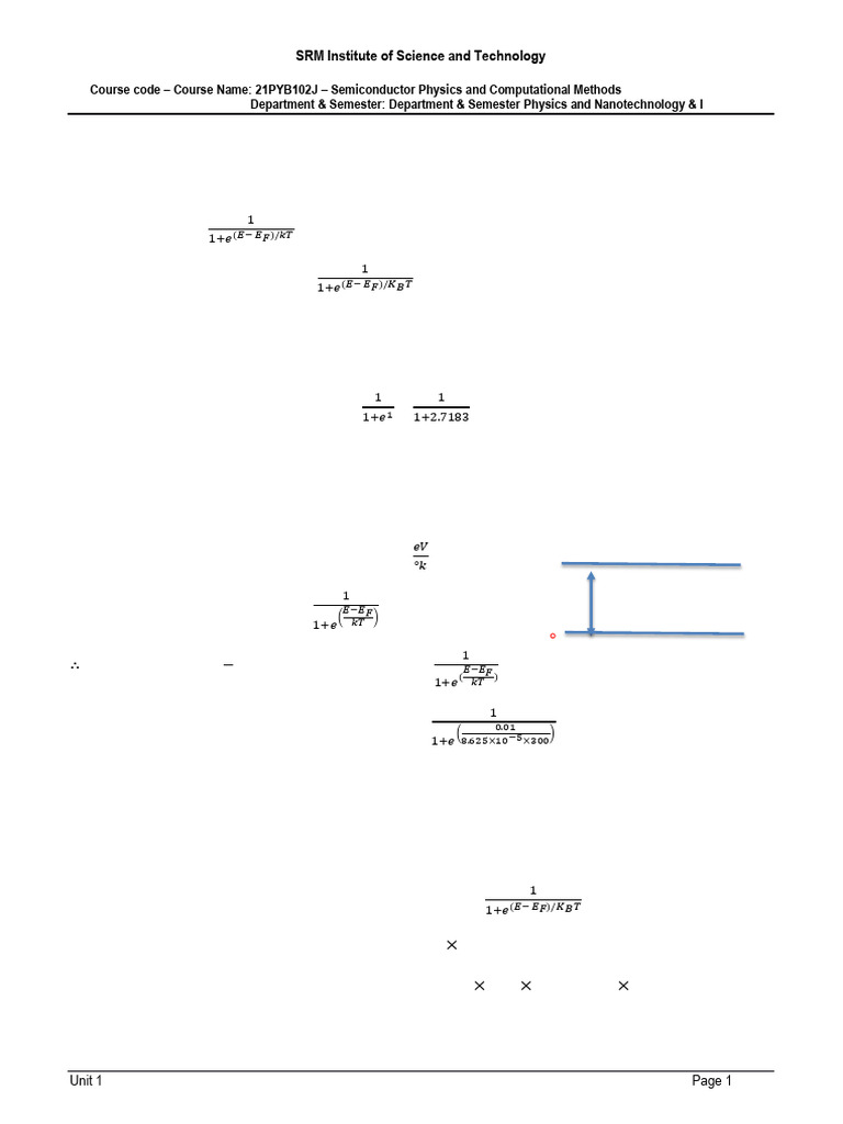 S10 - SLO-1 | PDF | Energy Level | Electronvolt
