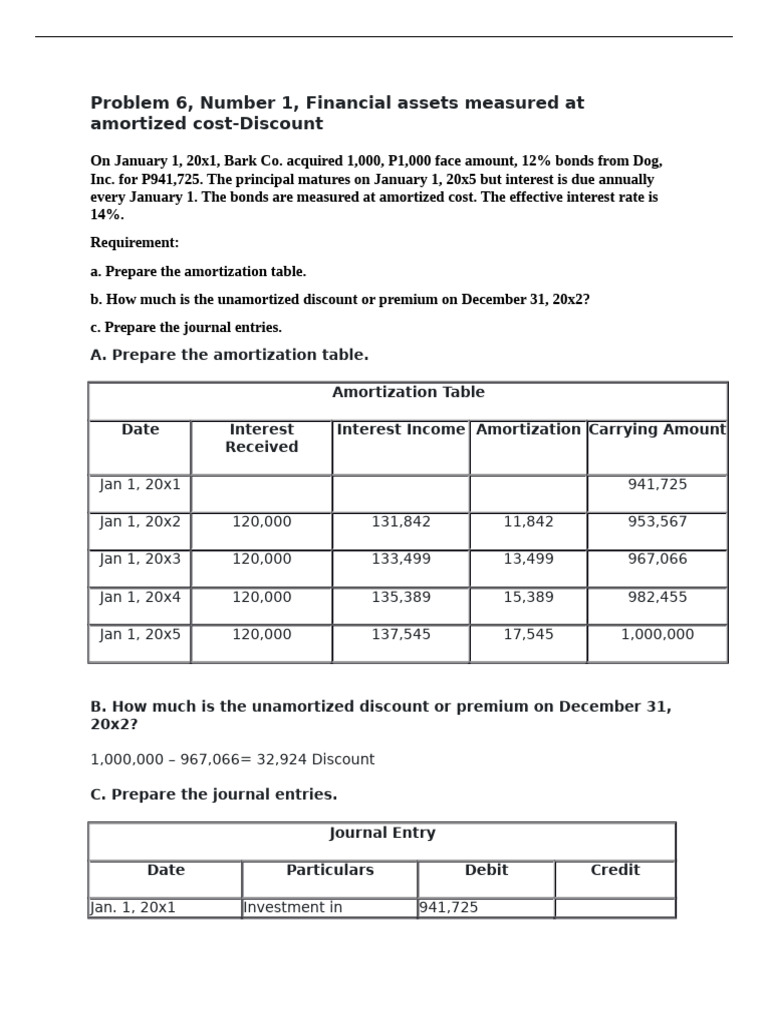 Problem6numbers12docx Pdf Bonds Finance Interest 0440