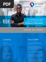 IIRSM Membership Levels and Benefits | PDF | Risk