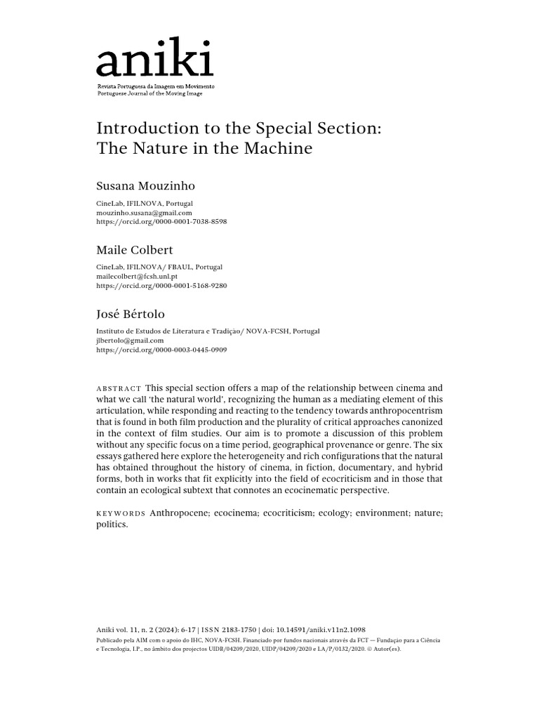 1098-Texto Artigo-4723-1-10-20240718 | PDF | Nature