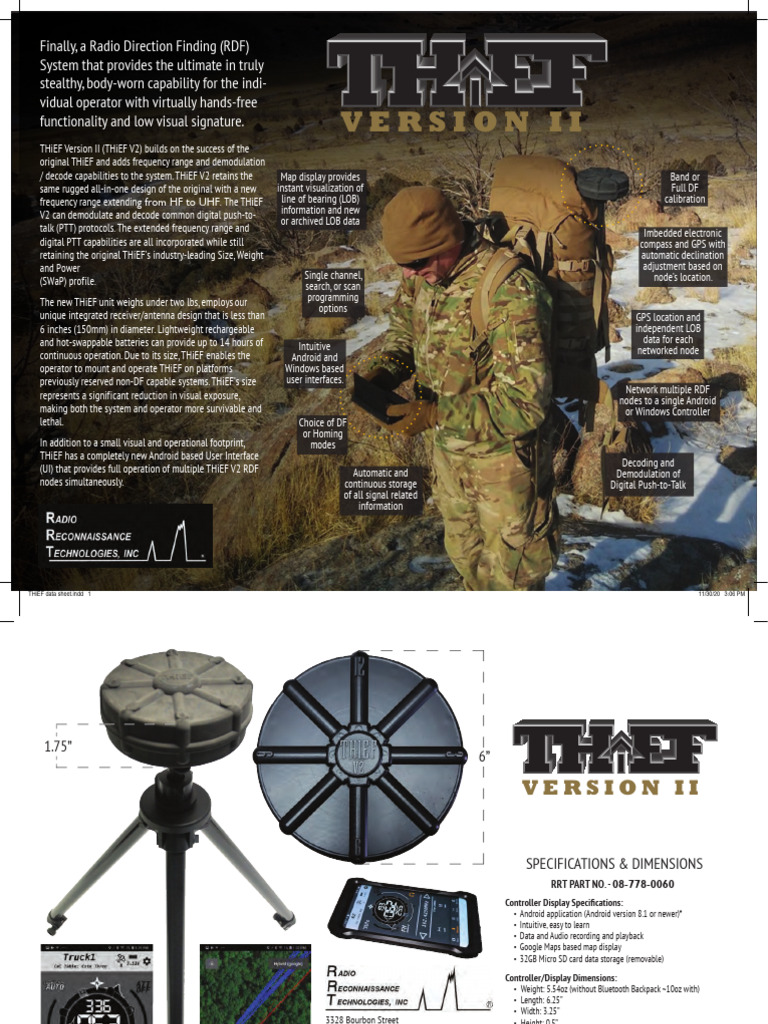 Thief v2 Data Sheet - Public | PDF | Android (Operating System ...