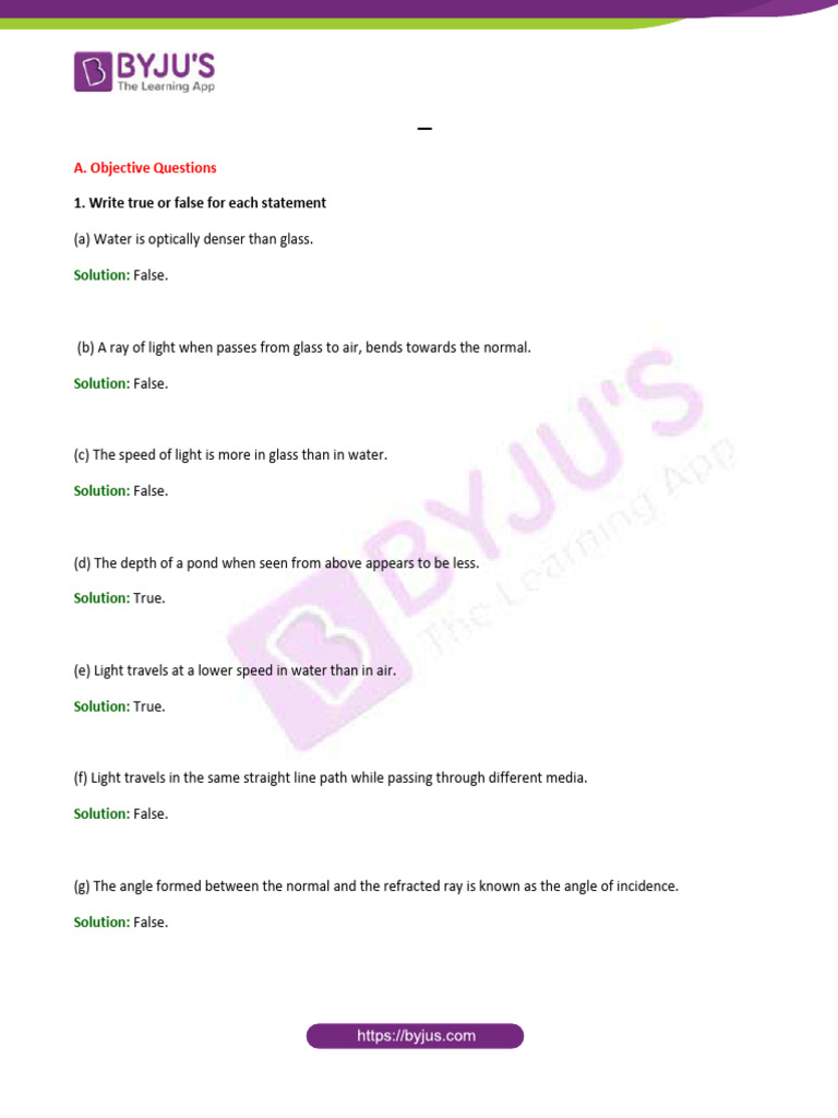 Class 8 Light Energy Q&A Guide | PDF | Mirror | Optics