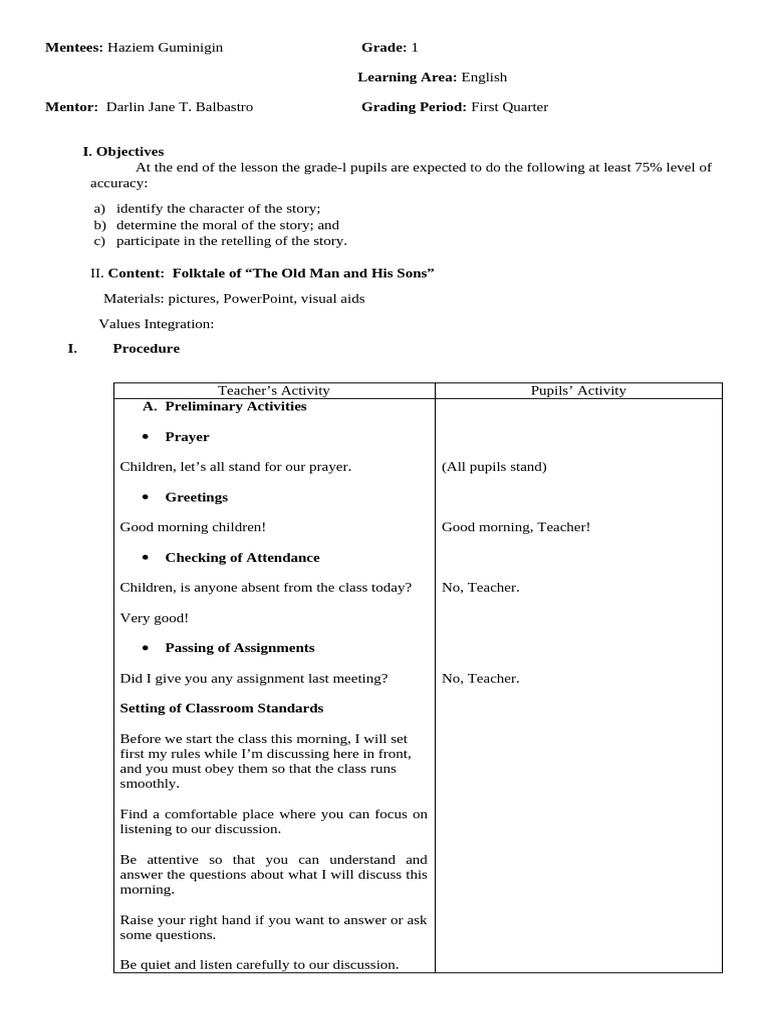 LP in English Literature EDITED | PDF | Teachers | Mentorship