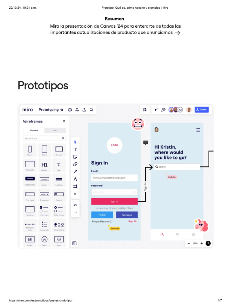 Prototipo - Qué Es, Cómo Hacerlo y Ejemplos - Miro | PDF | Usabilidad ...