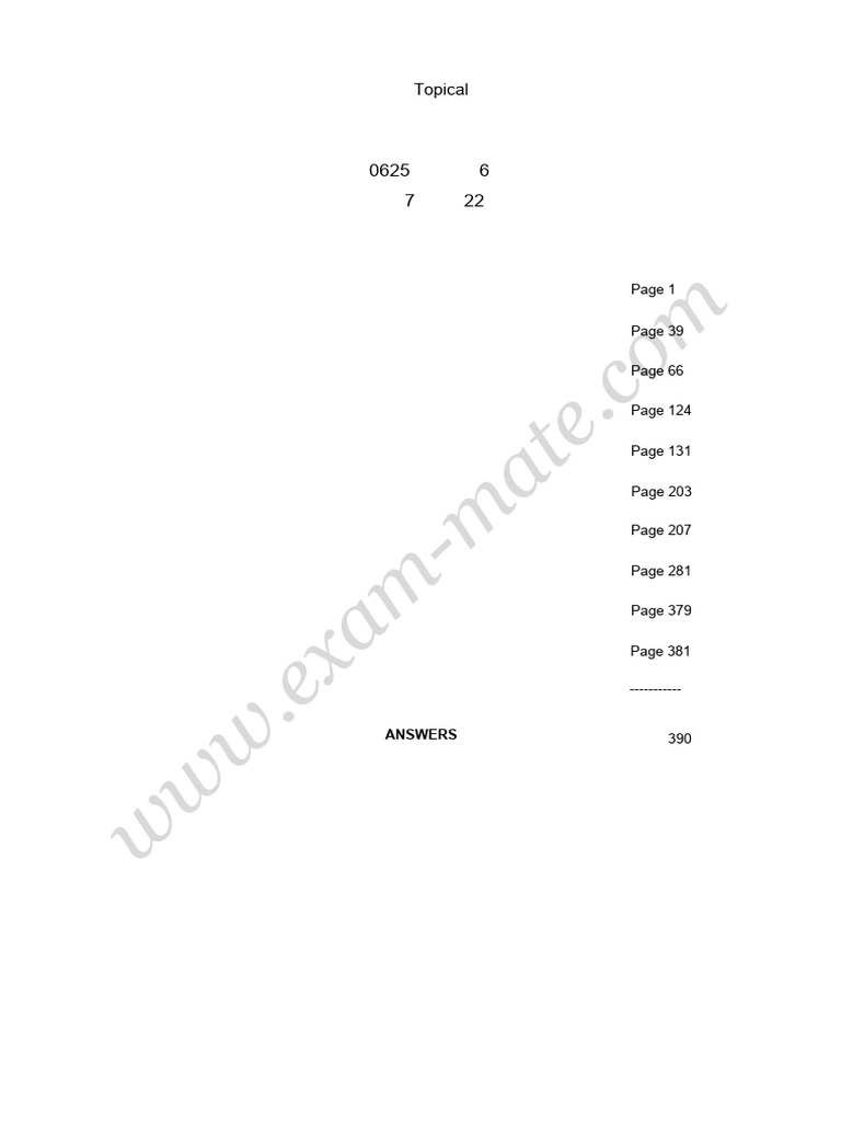 IGCSE Physics Past Papers 2017-2022 | PDF | Theoretical Physics ...