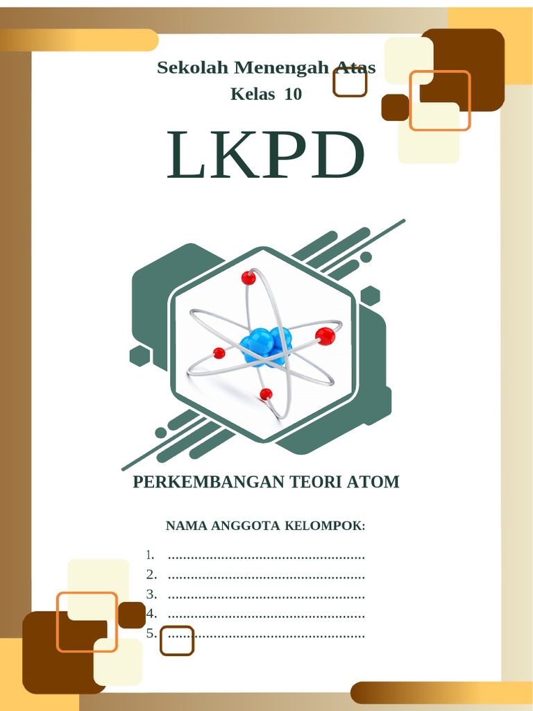 Lkpd Perkembangan Teori Atom | PDF