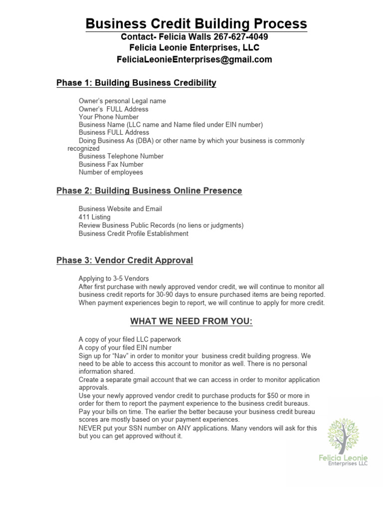 3 Business Credit Core Process | PDF | Law