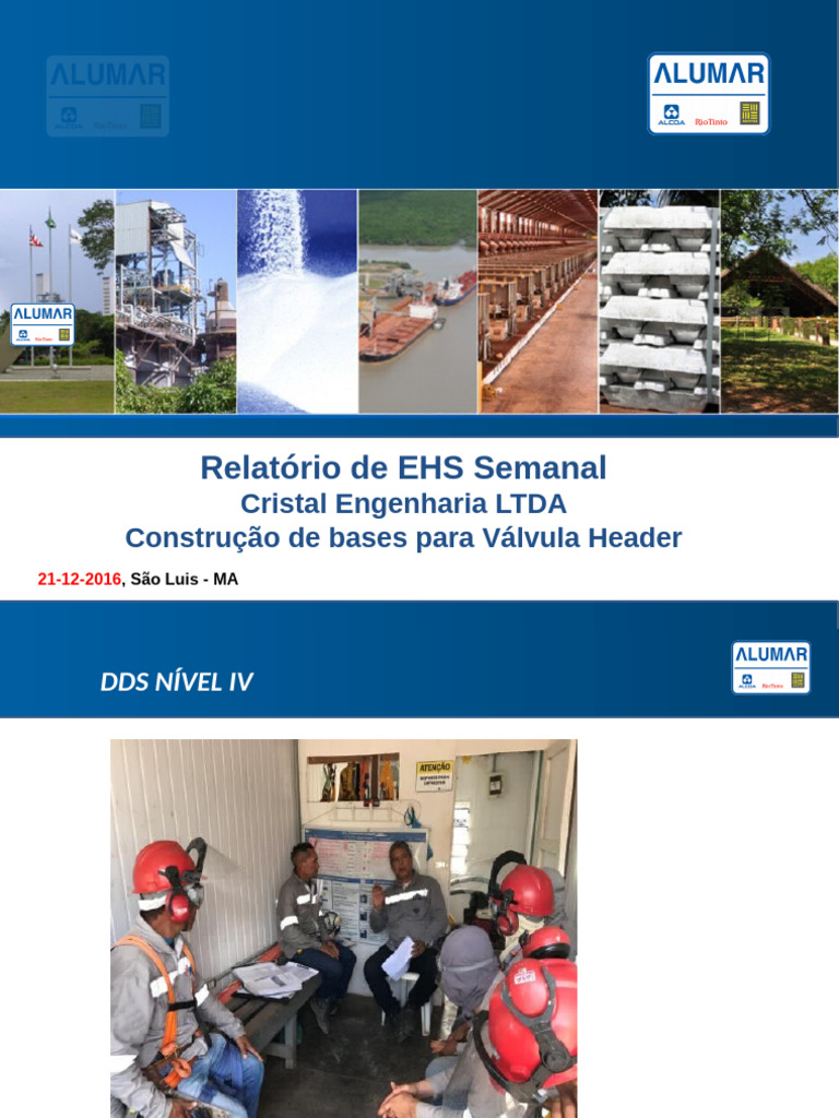 01° Modelo Relatório Fotográfico Semanal de EHS CapEX | PDF
