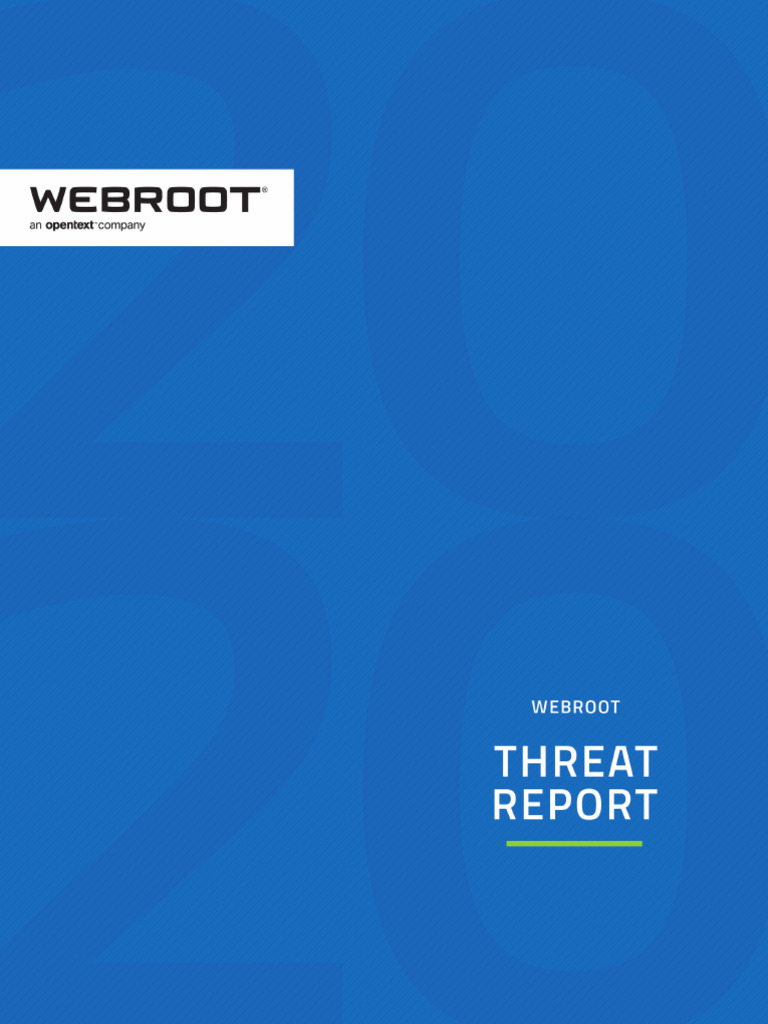 2020 Webroot Threat Report Insights | PDF | Ransomware | Malware