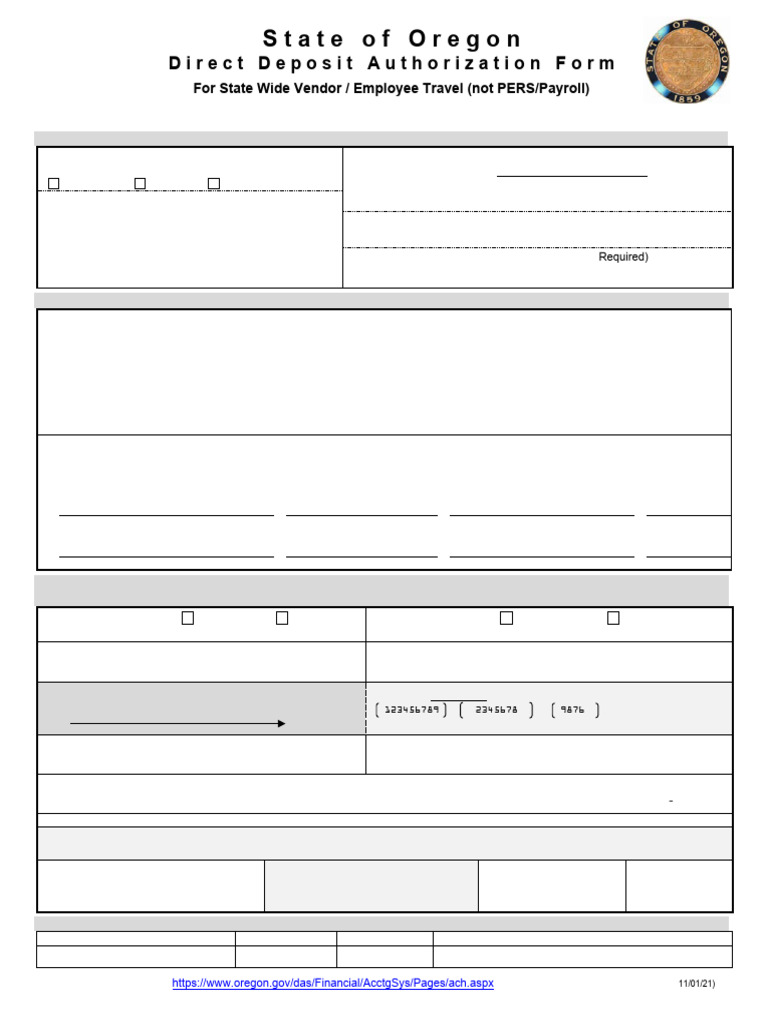ACH Enrollment Form | PDF | Cheque | Personal Finance