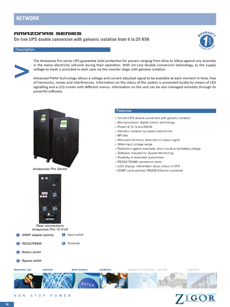 Zigor 20KVA | PDF | Power Inverter | Electrical Engineering