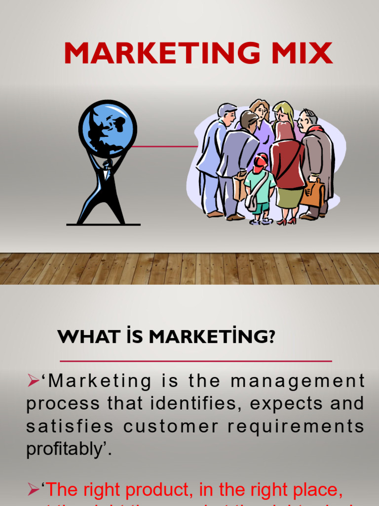 Marketing Mix | PDF | Marketing | Goods