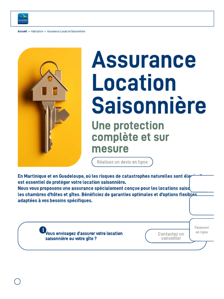 Asssurance Saisonniere Guadeloupe | PDF