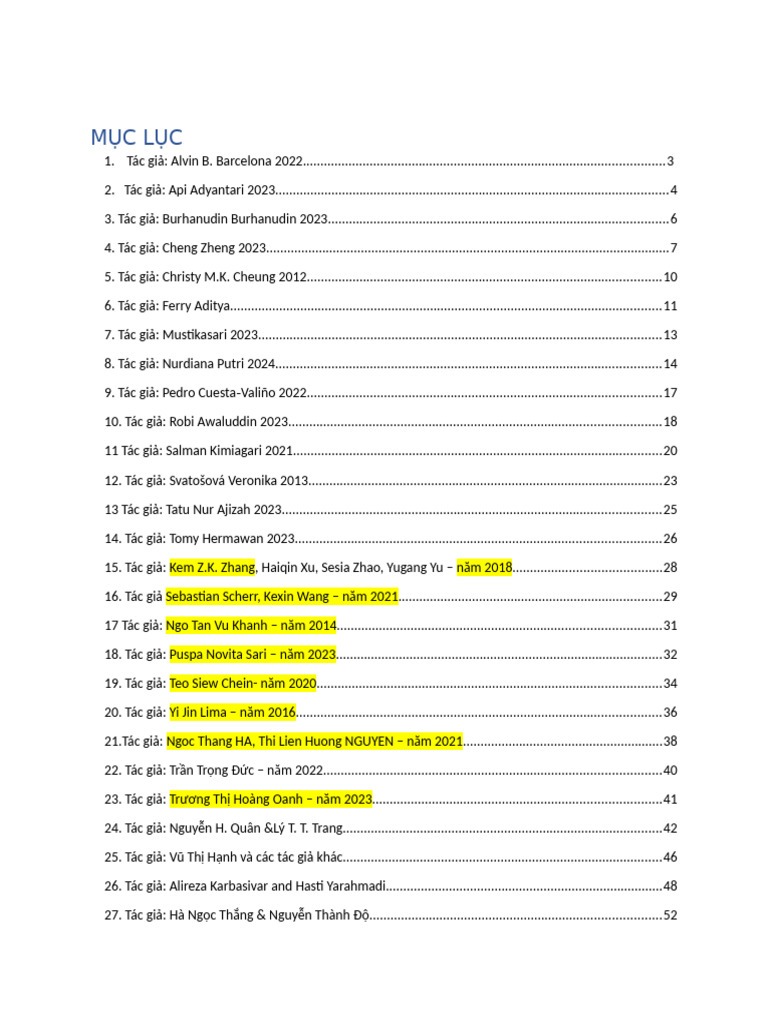 Tóm Tắt NCKH 2024 | PDF