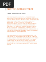 Project On Photoelectric Effect Class 12 | PDF | Photoelectric Effect ...