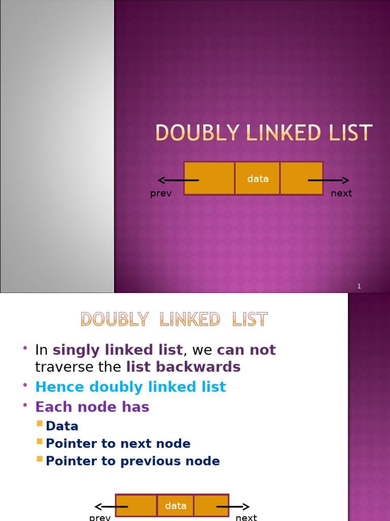Doubly Linked List2 1725361564829 | PDF | Pointer (Computer Programming) | Computer Data
