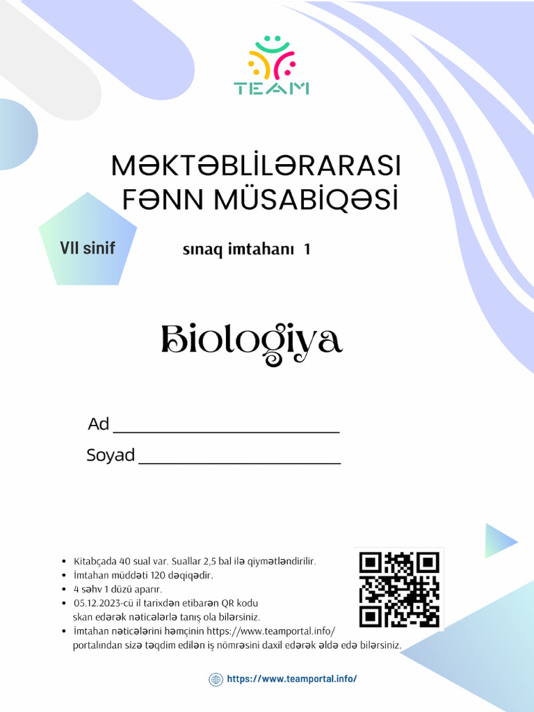 Biologiya (RFM) | PDF
