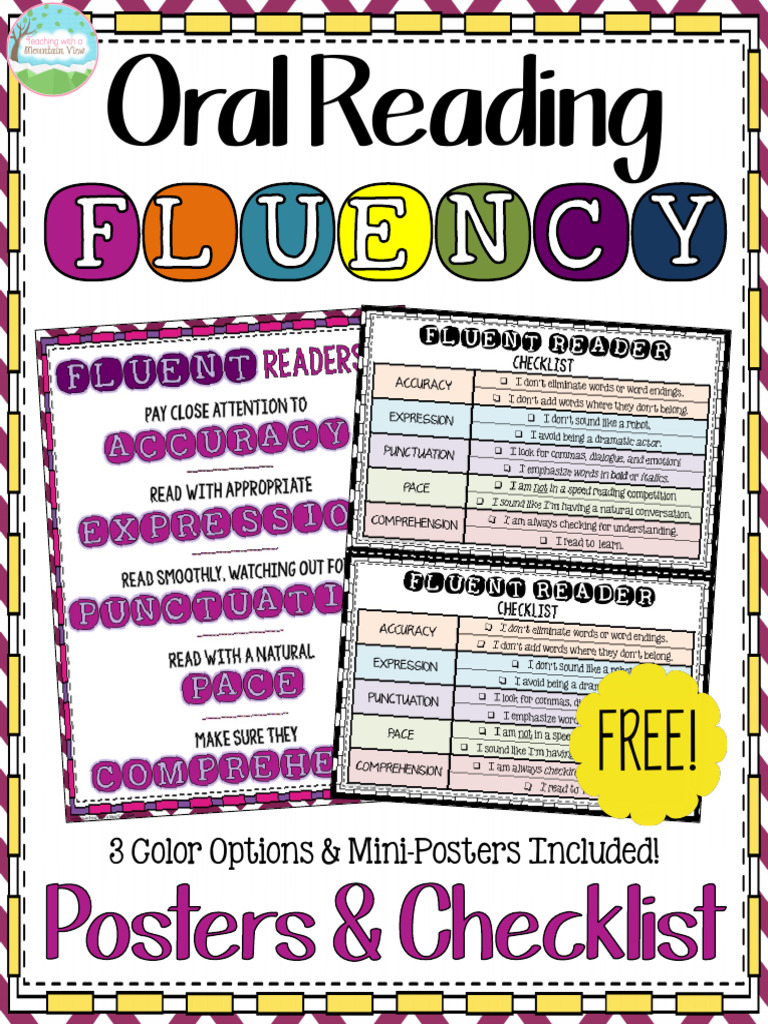 Oral Reading: Free! | PDF | Reading Comprehension | Written Communication