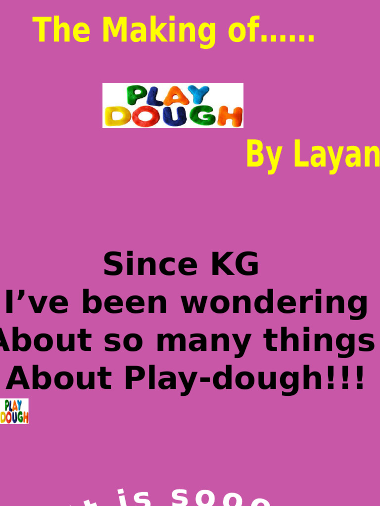 Playdoh | PDF | Art
