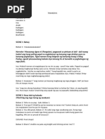 RADIO DRAMA SCRIPT Bisaya | PDF