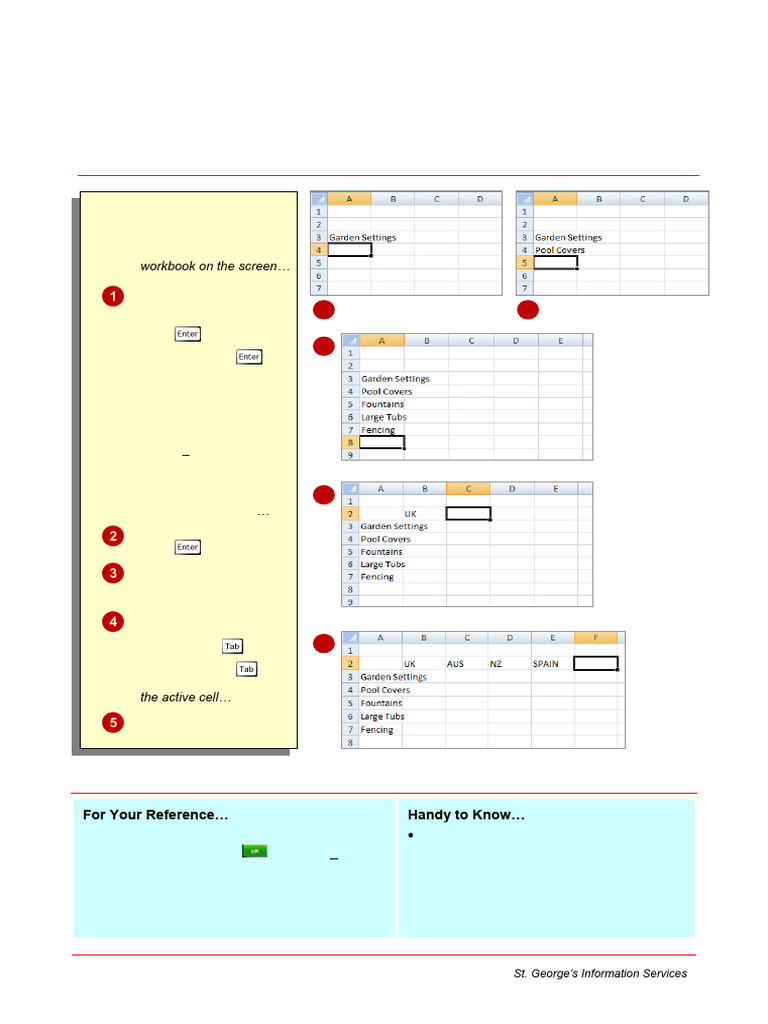 Excel Fundamentals Manual 7 | PDF | Microsoft Excel | System Software