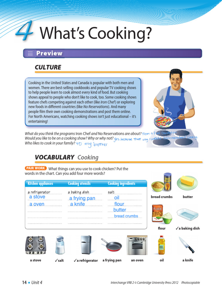 Video Program Unit 4 PDF | PDF | Cooking | Kitchen Stove