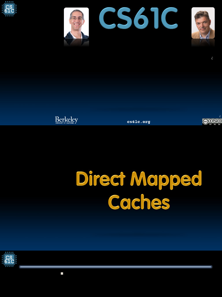 lec25 | PDF | Cpu Cache | Central Processing Unit