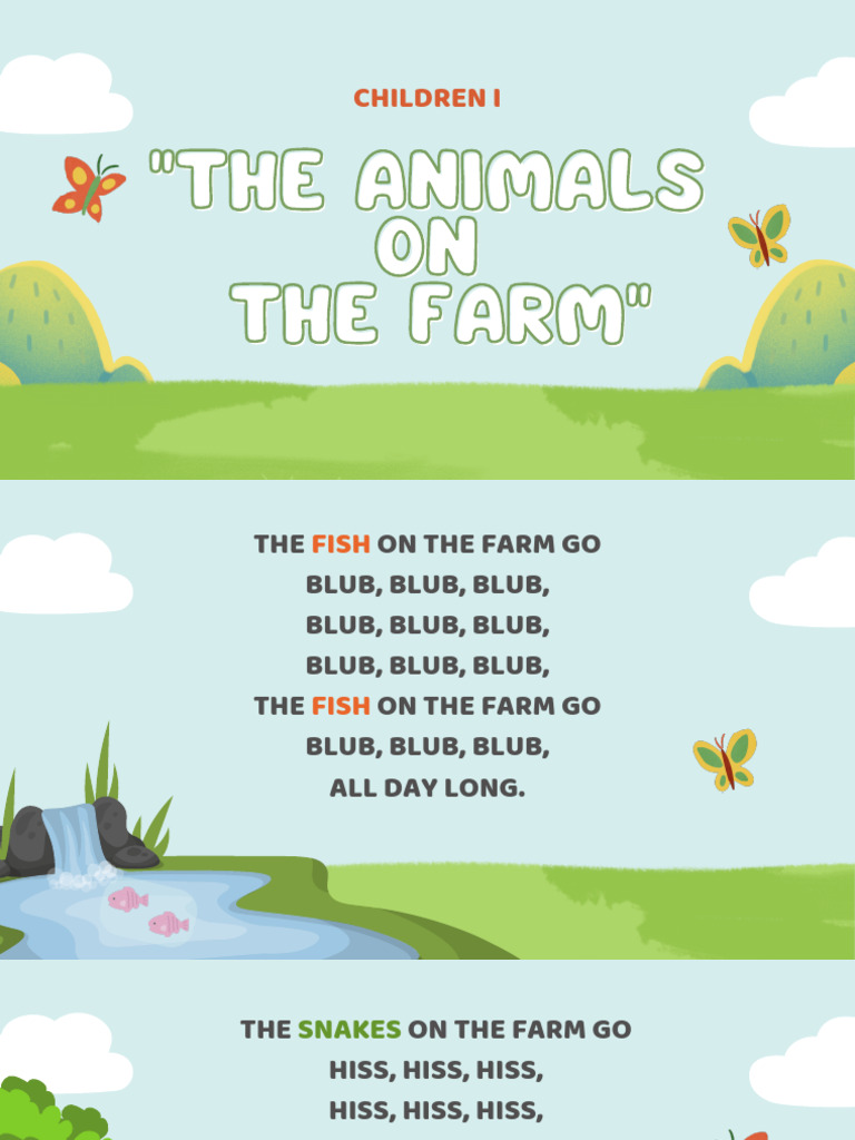 The Animals On The Farm | PDF