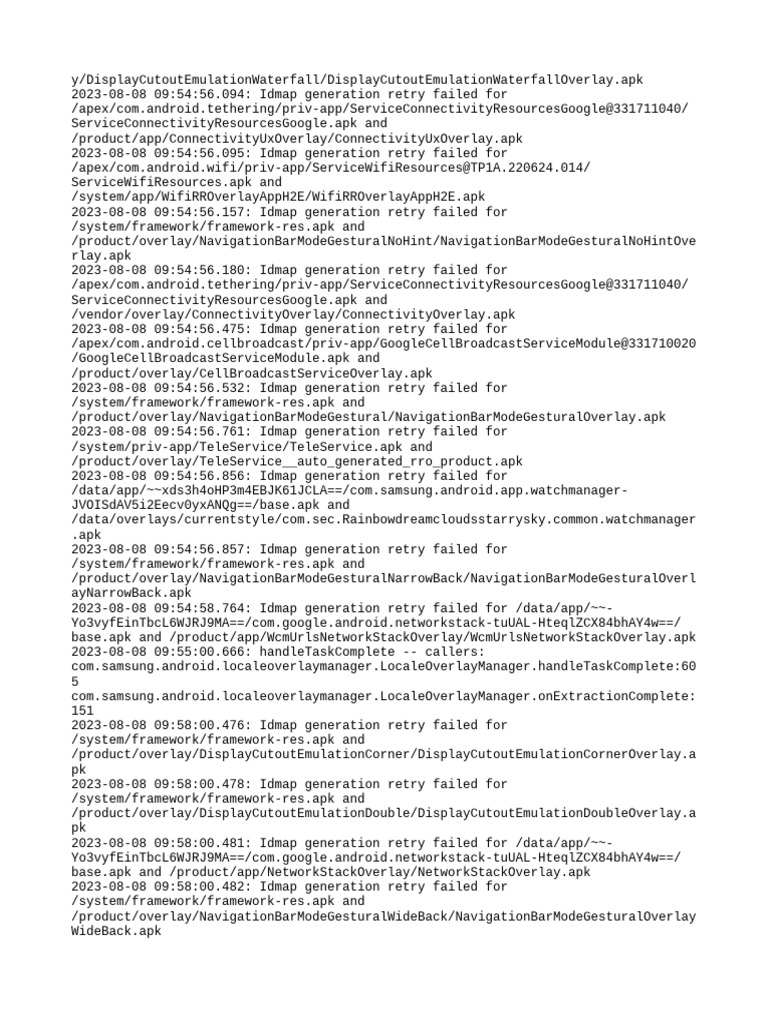 lom_log | PDF | Mobile Technology | Utility Software