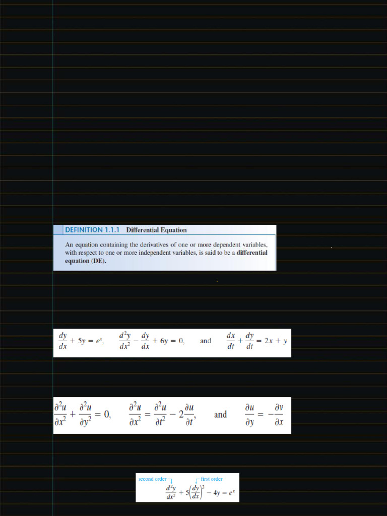 Introduction to Differential Equations | PDF | Equations | Subtraction