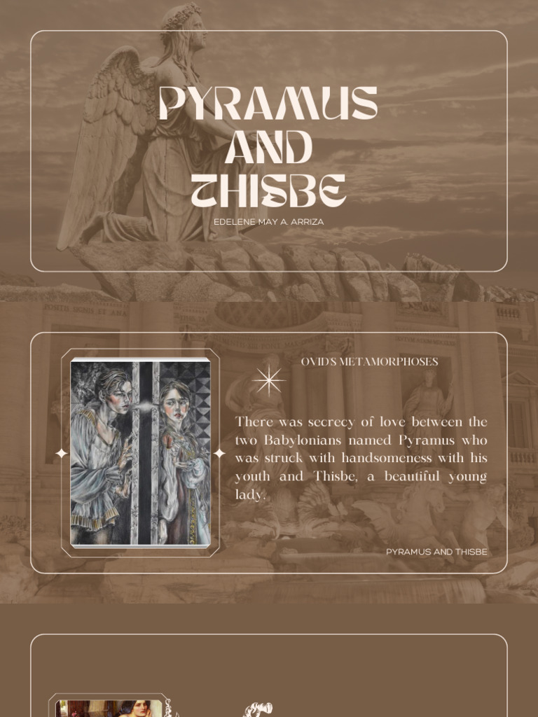 Pyramus and Thisbe Report | PDF