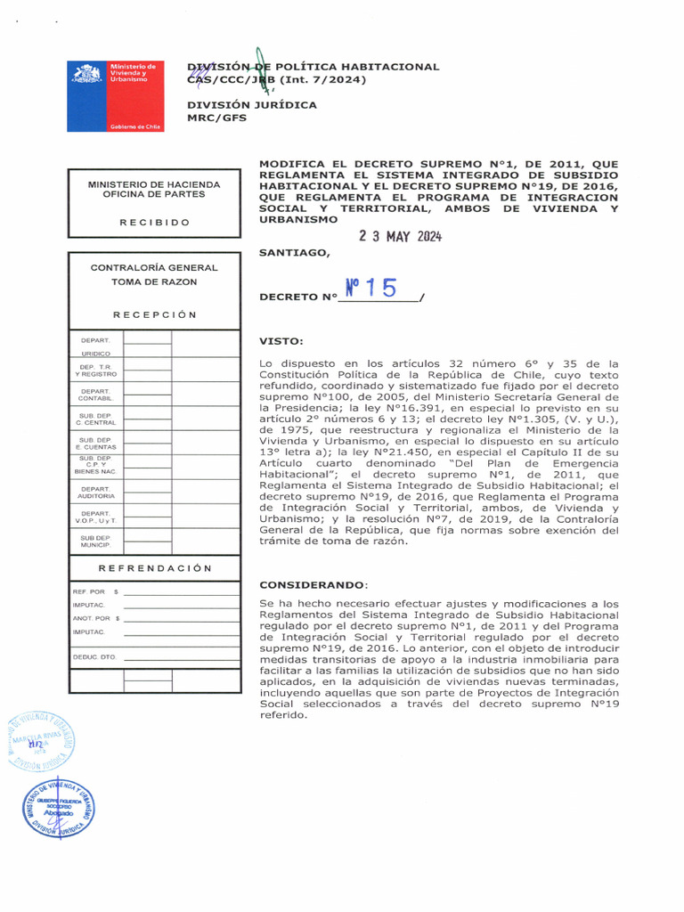 Modificación DS01 - 3000UF | PDF