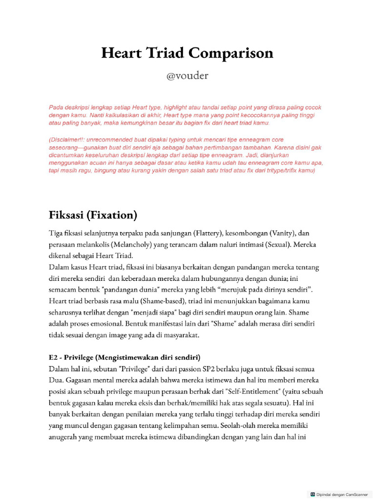 Heart Triad Enne | PDF
