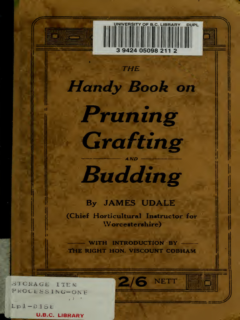 Handy Book On Pruning and Grafting Ay8i4o | PDF | Pruning | Grafting
