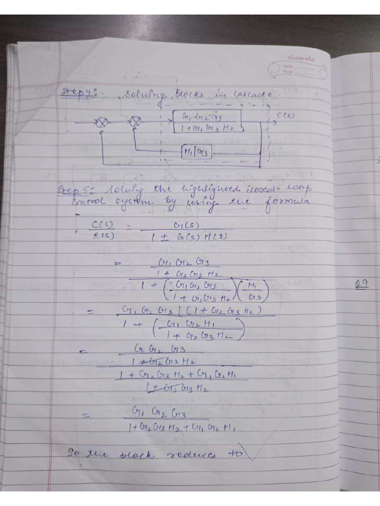 Control system Important Questions and Answer | PDF