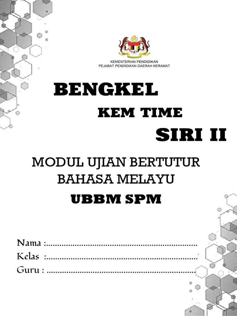 Modul Ubbm Kem Time 2024 | PDF | Olahraga & Rekreasi | Pengembangan Diri