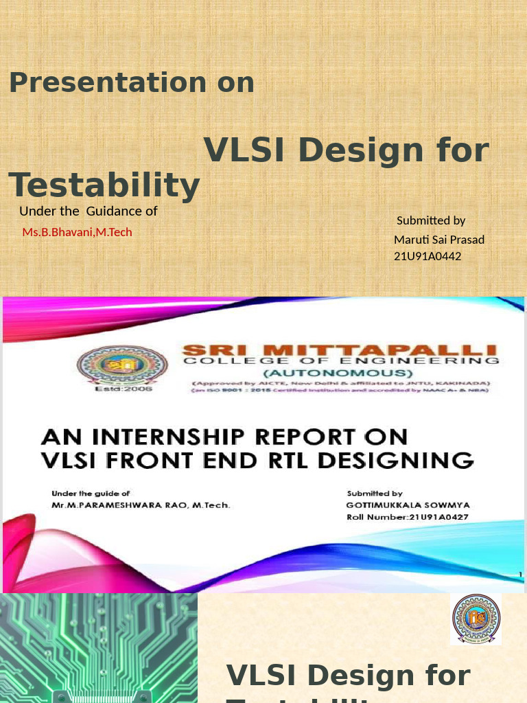 VLSI Design for Testability Overview | PDF | Electronic Design ...