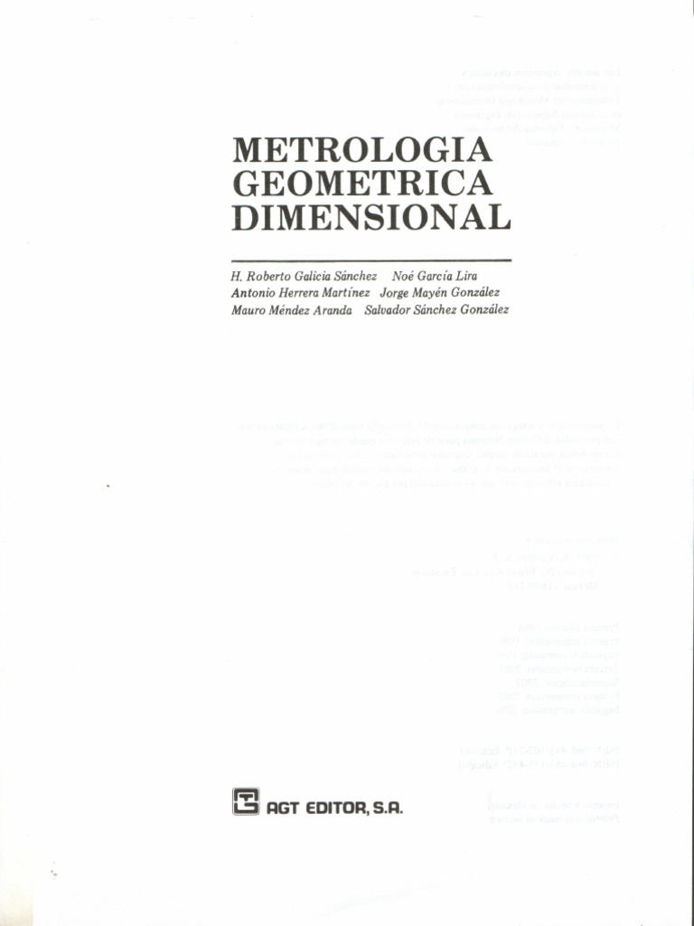 Metrologia Dimensional | PDF