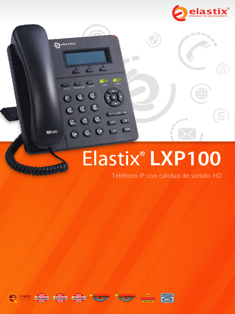 Modelo de Telefono Elastix LXP100 | PDF | protocolo de Iniciacion de Sesion | Teléfono