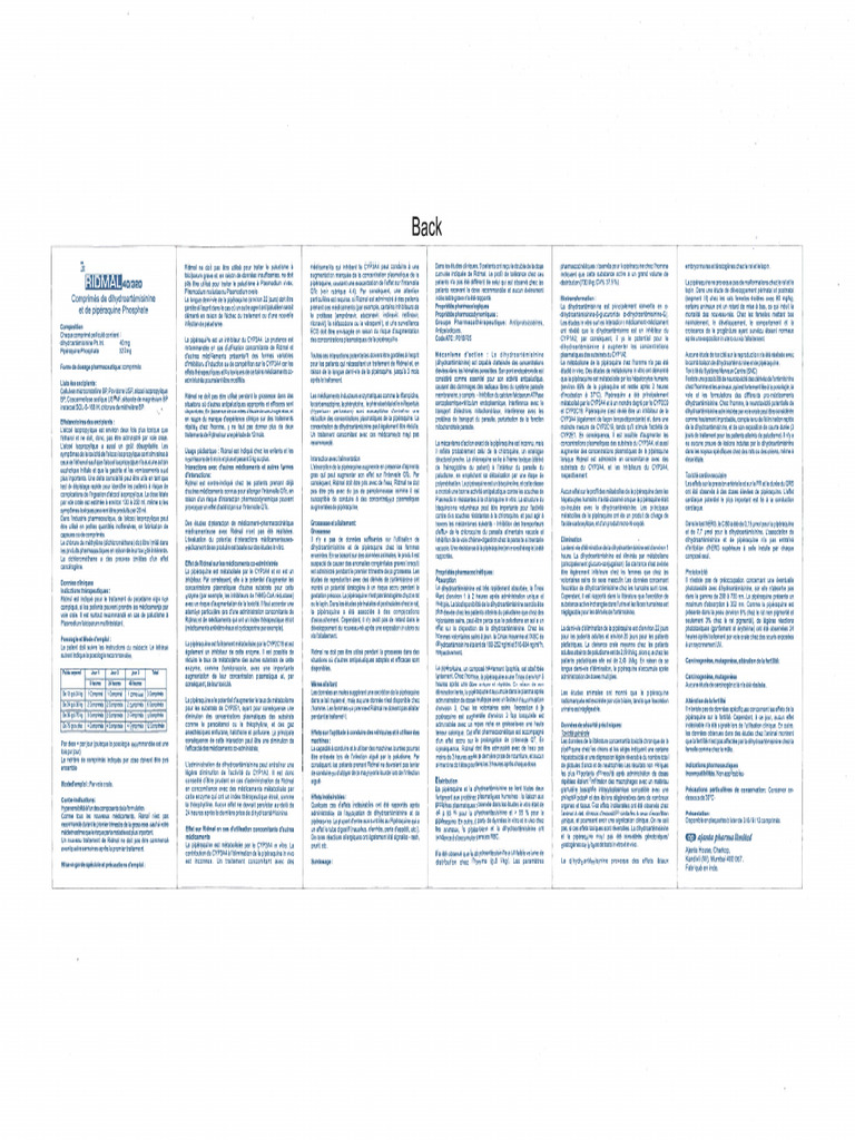 Ridmal 40&320 - Dihydroartemisinin 40mg and Piperaquin Phosphate 320mg ...