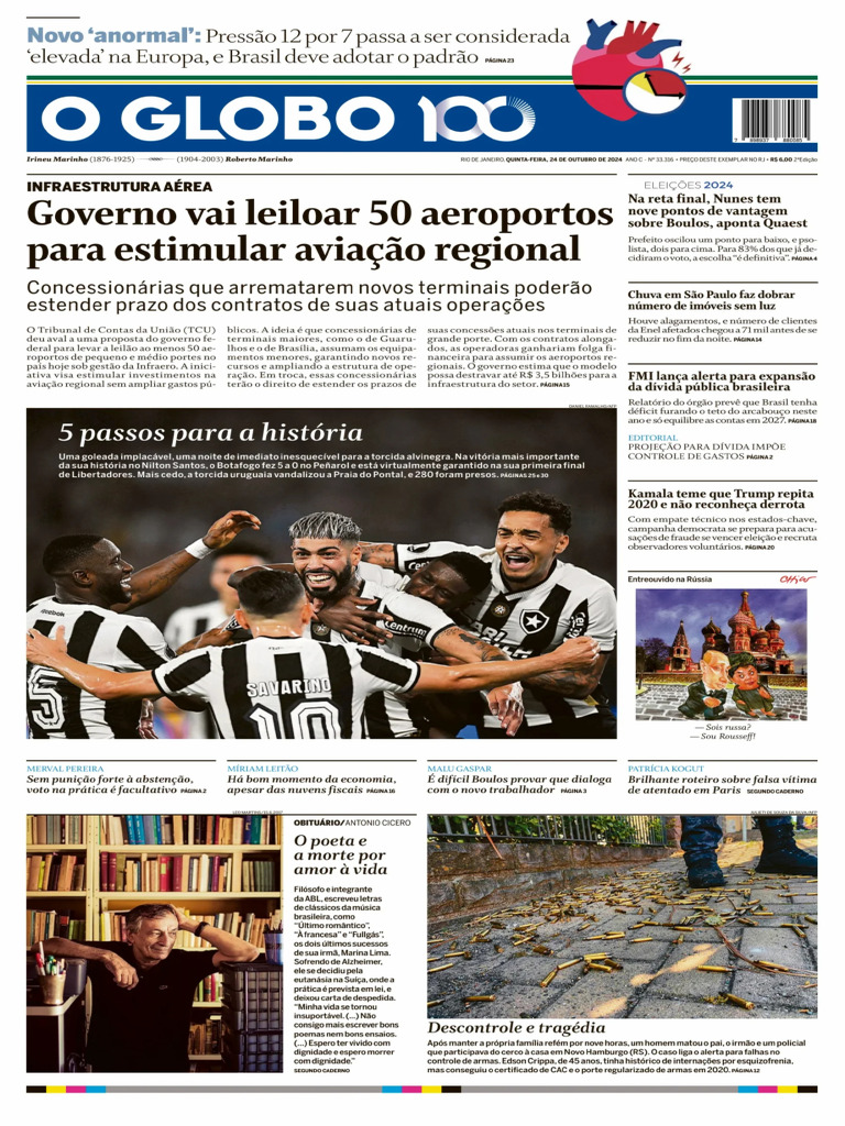 24OUT - O Globo | PDF