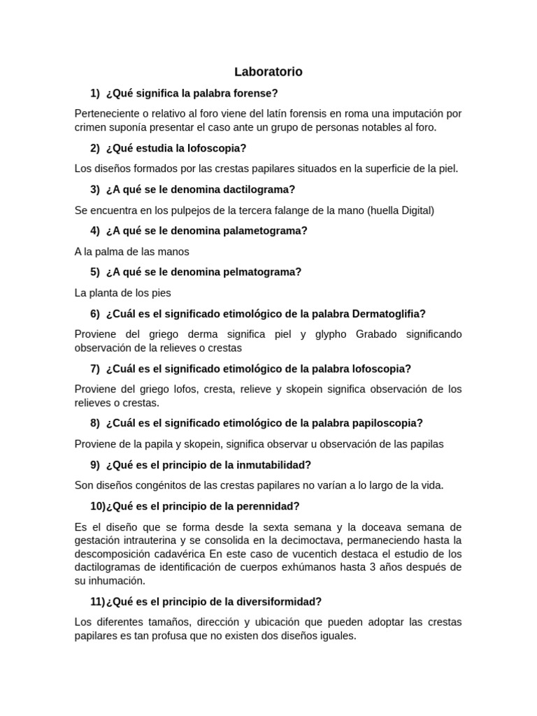 Introducción a la Dactiloscopia Forense | PDF | Huella dactilar | Biometría
