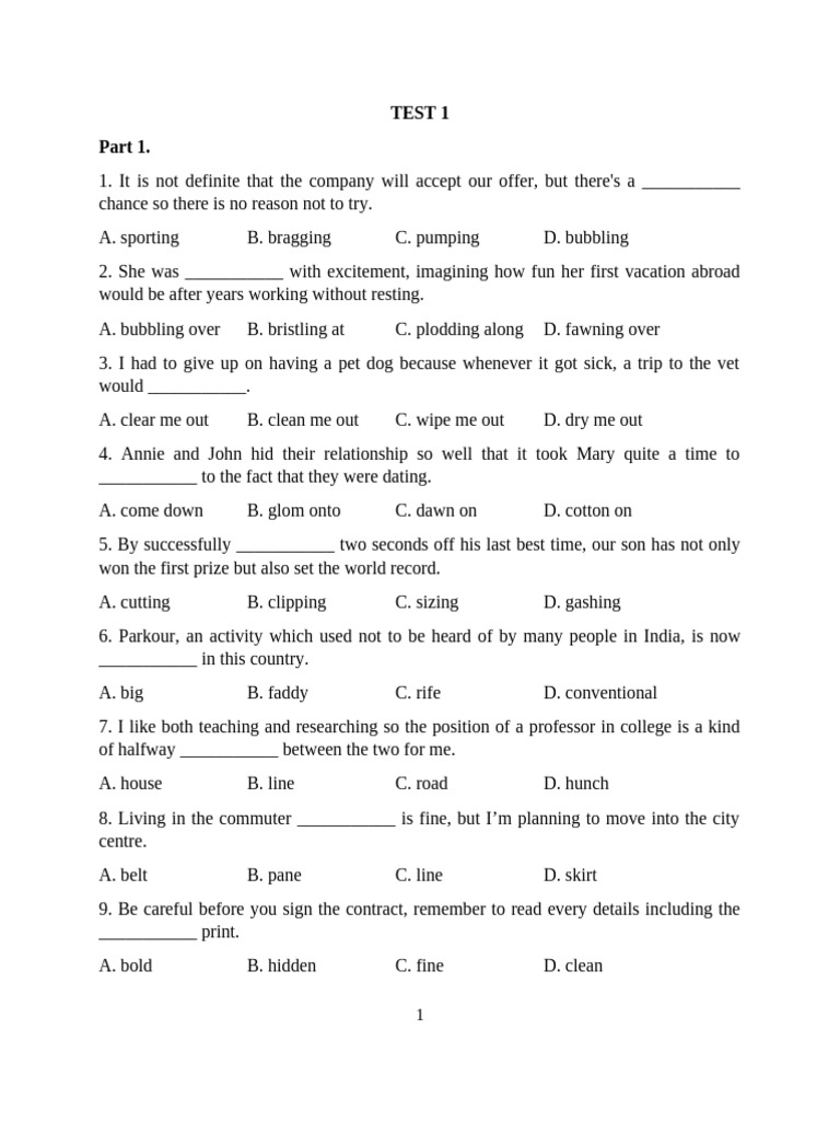 LEXICO PRACTICE TESTS FOR NEC 1 Edited | PDF | Social Science LEXICO PRACTICE TESTS FOR NEC 1 Edited | PDF | Social Science