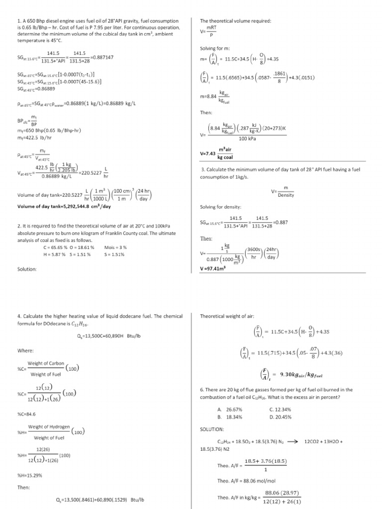 Formulas and Processes in Fluid Dynamics PDF Free | PDF