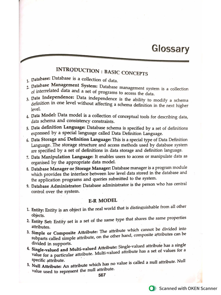DBMS Viva Questions | PDF