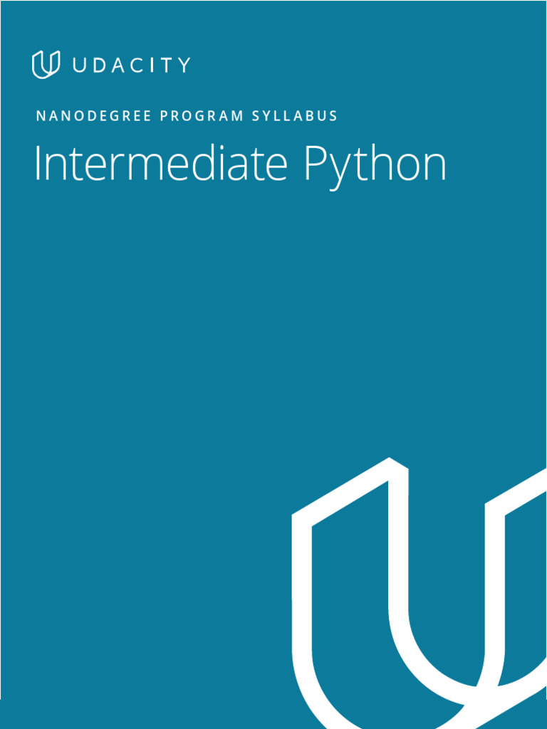 Intermediatepythonnanodegreeprogramsyllabus Pdf Computer Programming Class Computer