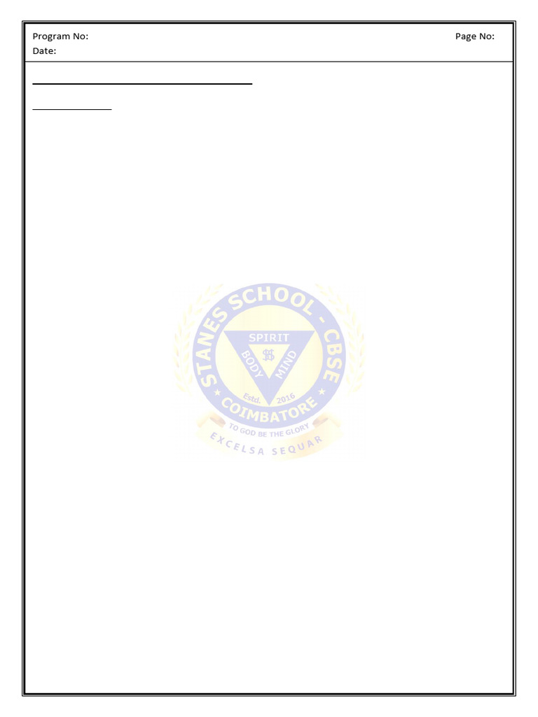 CSC Project Grade 12 Cbse | PDF | Area | Text File