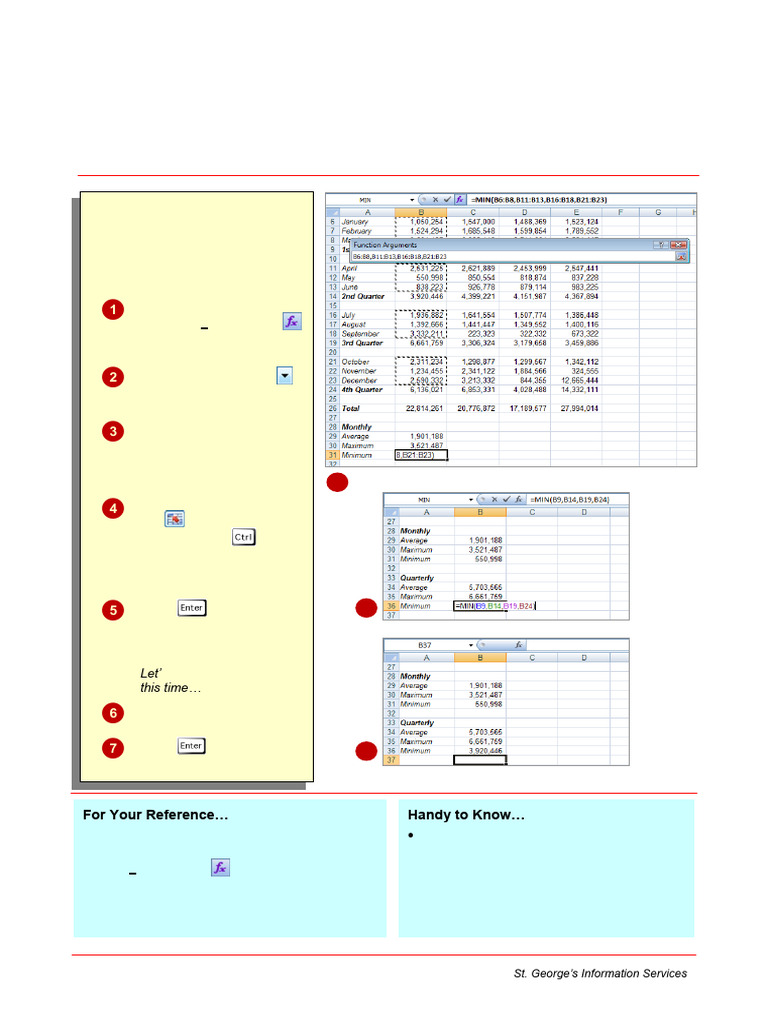 Excel Fundamentals Manual 33 | PDF | Computing | Software