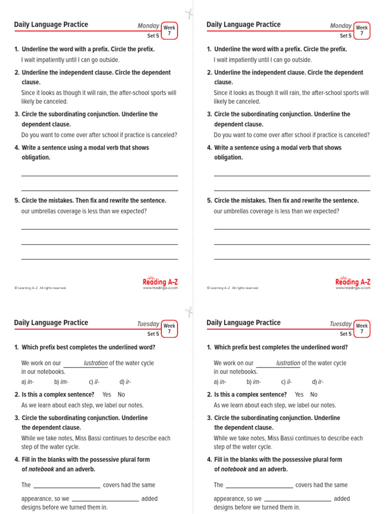 DLP g5 wk7 Activity Sheets | PDF | Sentence (Linguistics) | Linguistics
